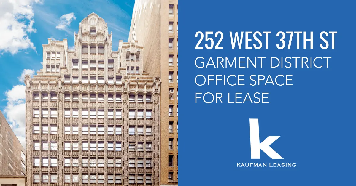Lease-Ready Garment District Office | 252 West 37th Street